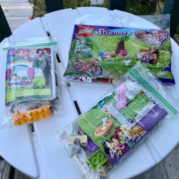Lego | Toys | 0 Complete 3 Lego Friends 41025 41113 30412 Building ...